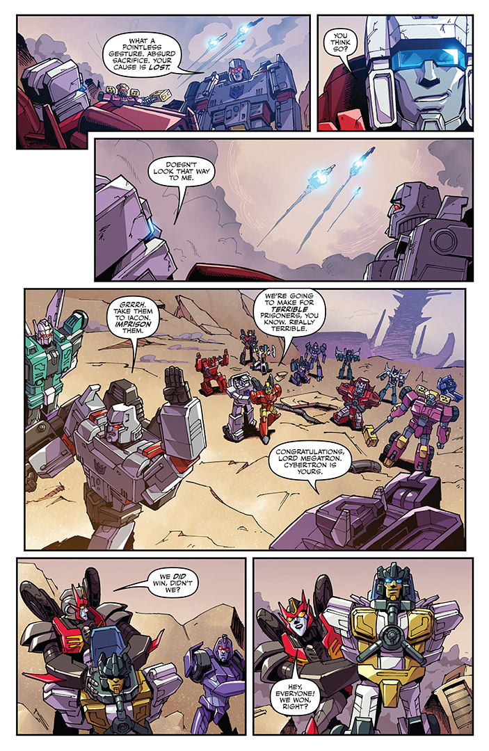 Transformers IDW 2019…. El Retorno – Parte 10 FINAL – Cybertron 21