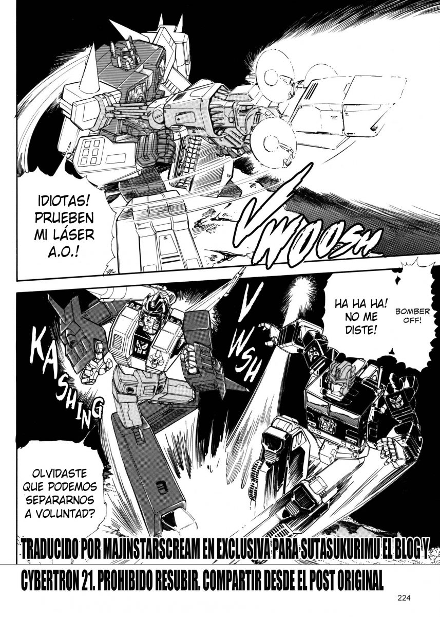 Transformers: El Manga (En Español) #34 – Cybertron 21