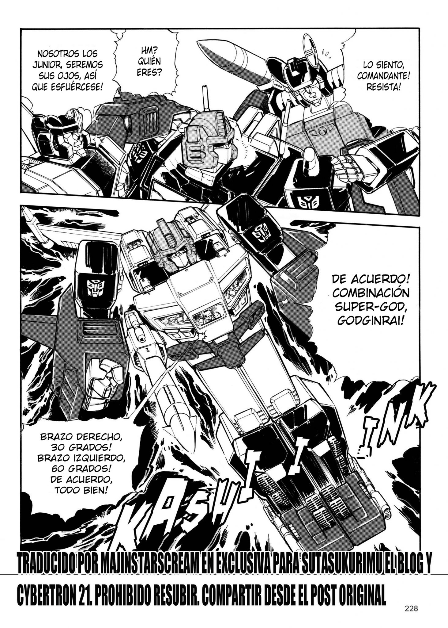 Transformers: El Manga (En Español) #34 – Cybertron 21