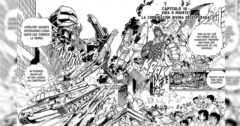 Transformers: El Manga (En Español) #35 – Cybertron 21
