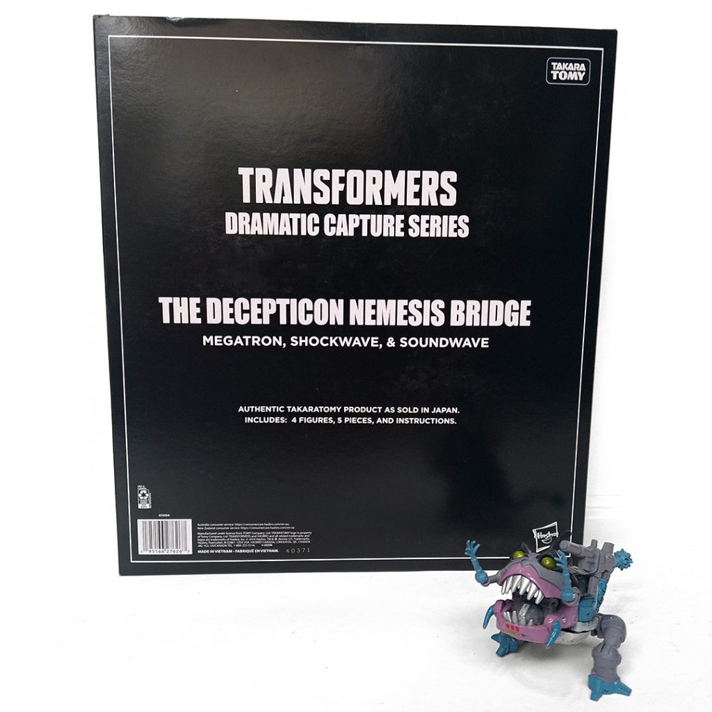 Foto Reseña: Takara Tomy Transformers Dramatic Capture Series Nemesis ...