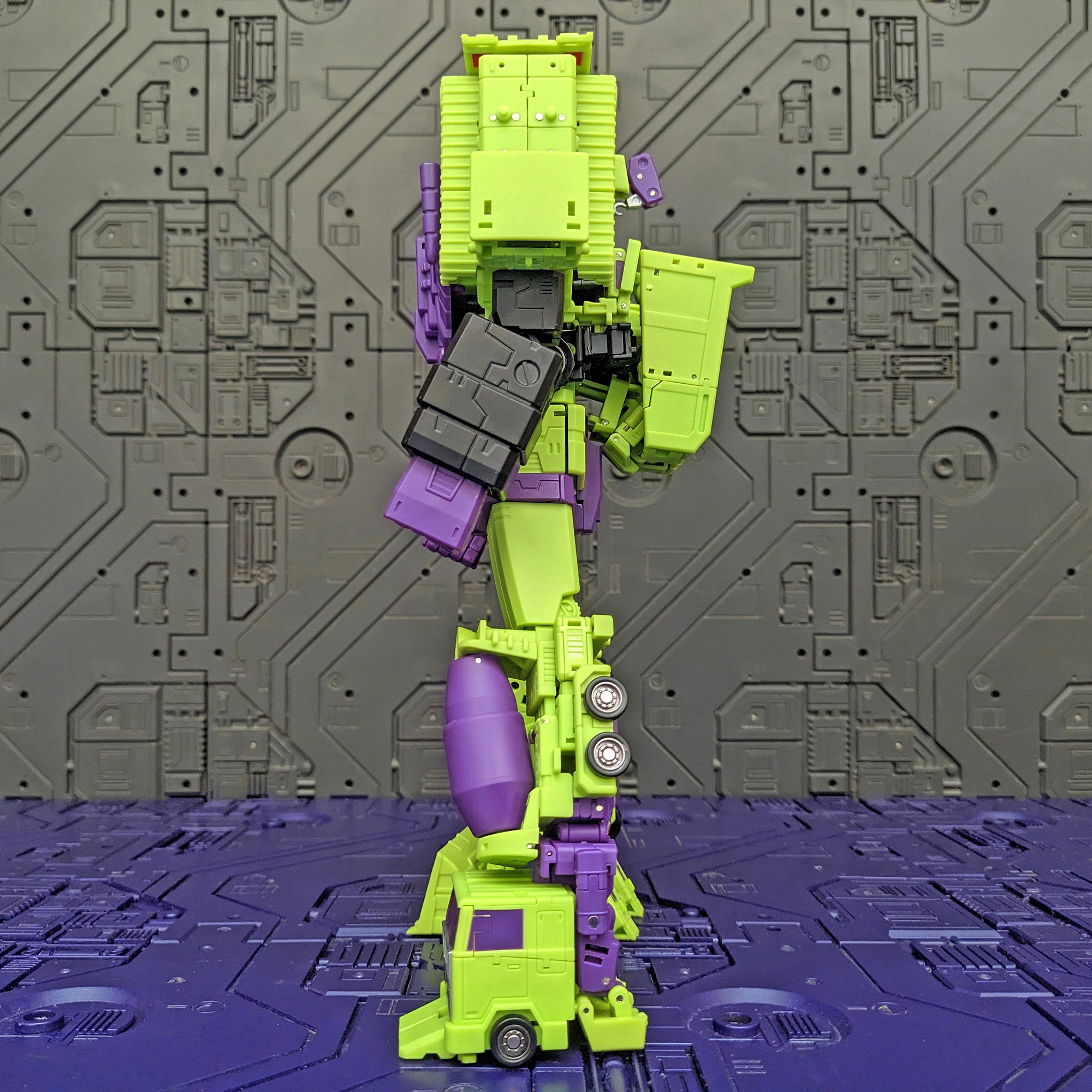 Foto Reseña: Magic Square Toys Power King (Devastator) – Cybertron 21